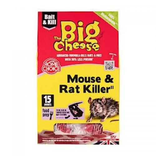 The Big Cheese Mouse & Rat Killer Pasta Sachet Mice & | 008235