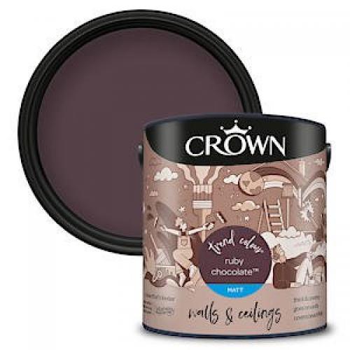 Crown 2.5L Breatheasy Matt Emulsion Paint | 061325 | DIY and Painting