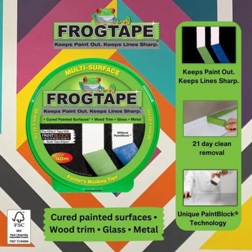 Frog Tape Green Multi Surface Painters | 067991 | DIY and Painting