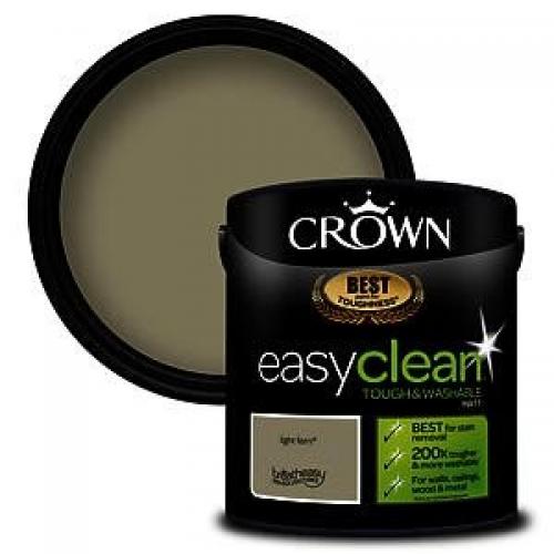 Crown Easy Clean MATT 2.5 Litre LIGHT | 086926 | DIY and Painting