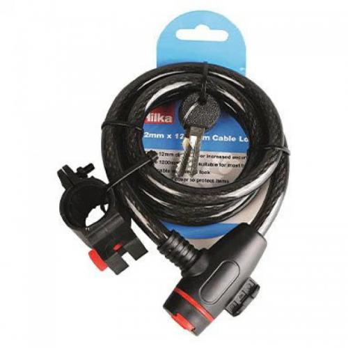 Hilka 12x1200mm Keyed Cable Lock 093781 093781 | 093781