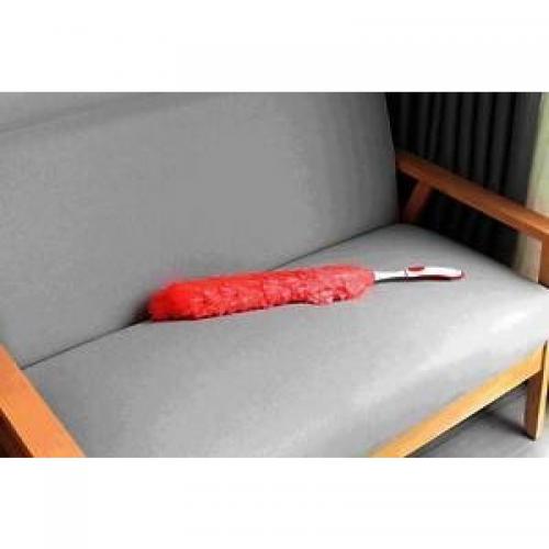 Red 61cm Flexible Microfibre Duster (Short Handle) | 111625 | Dusters