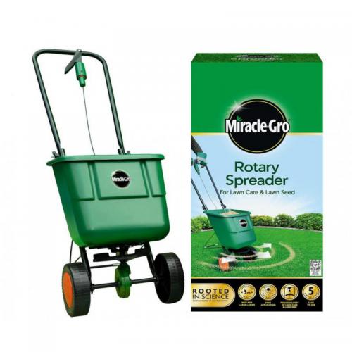 Miracle-Gro Rotary Lawn Seed Spreader | 128223 | Garden Maintenance