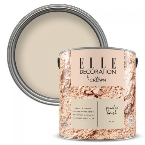 Elle Decoration By Crown 2.5L Flat Matt | 469585 | DIY and Painting
