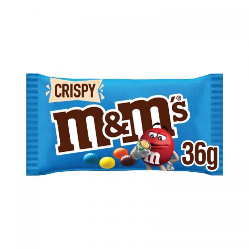 M&M MMs Crispy Pieces + Milk Chocolate Bag | AU56167 | Chocolate