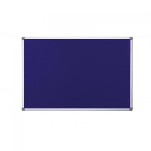 Bi-Office Maya Blue Felt Board for Flipping | BQ35887 | Noticeboards