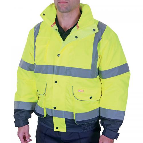 Beeswift Two Tone High | BSW32823 | High Visibility Bomber Jackets