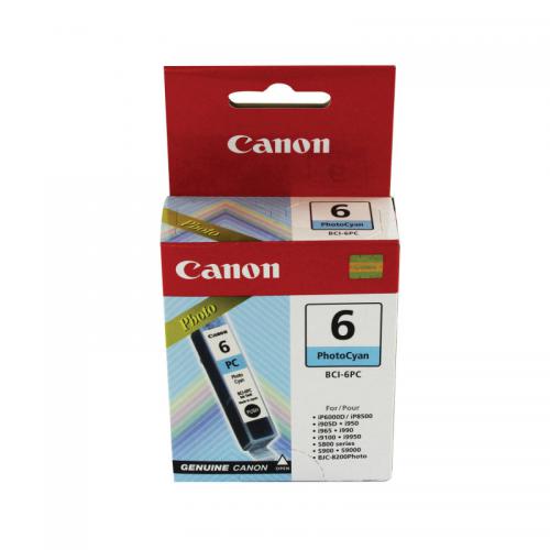Canon BCI-6PC Inkjet Cart Photo Cyan | CO86473 | Ink Cartridges