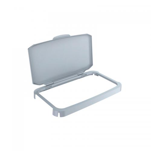 Durable 60L Hinged Bin Lid Grey Recycling Bin | DB10742 | Bin Lids