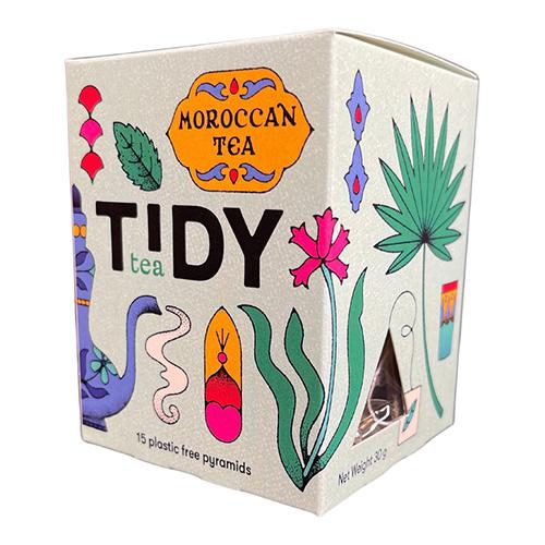 Tidy Tea Moroccan Mint Plastic Free | DFF02280 | Fruit And Herbal Tea