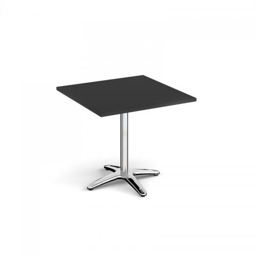 Roma square dining table with 4 leg | DMFRDS800BK | Dining Tables