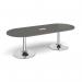 Trumpet base radial | DMFTB24COCOG | Boardroom and Conference Tables