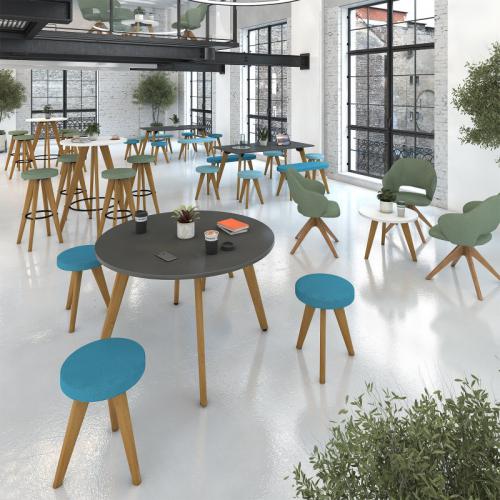 Unity circular dining table 1400 dia | DMFUDC14OG | Dining Tables