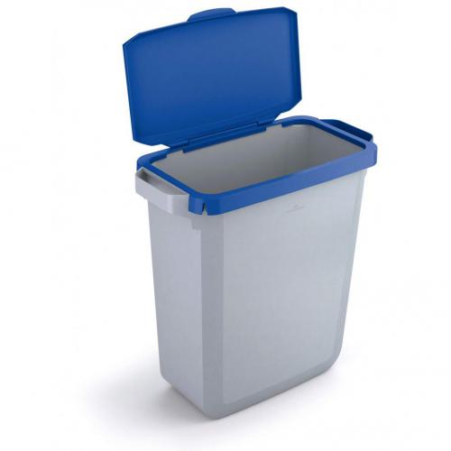 Durable 60L Hinged Bin Lid Blue - | DRBE1800500040 | Bin Lids
