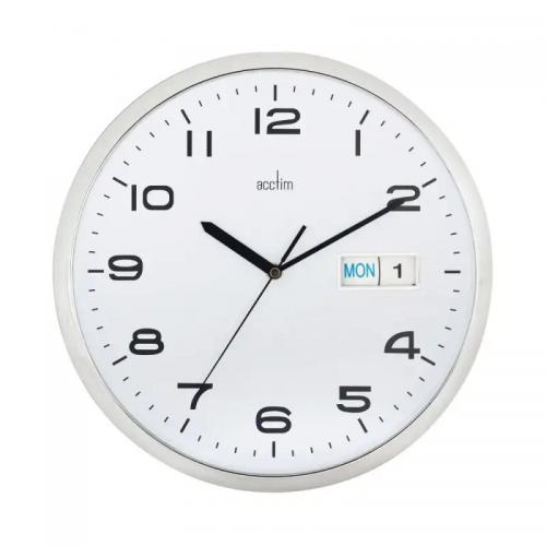 Acctim Supervisor Quartz Wal Clock With Day and | EXR66877AT | Clocks