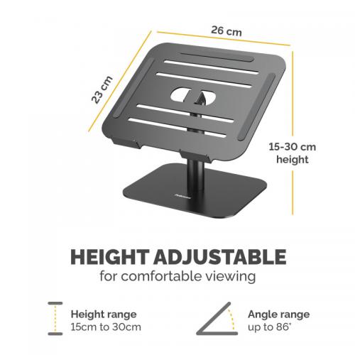 Fellowes Alumia Desk Based Recycled | EXR70223FE | Laptop Stands