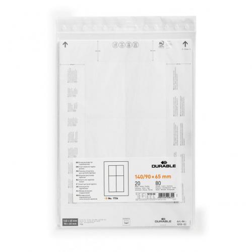 Durable Printable Ticket Insert | EXR72512DR | Warehouse Signage