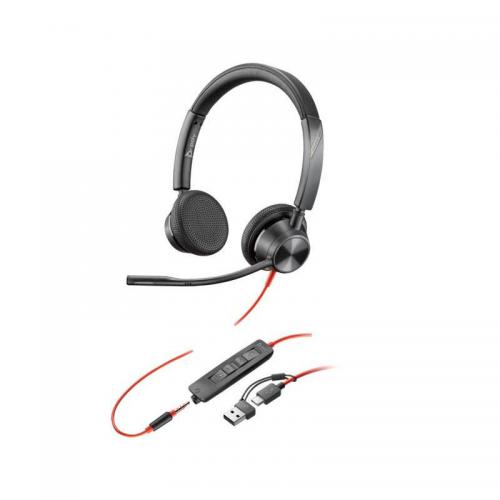 HP Poly Blackwire 3325 Stereo USB-C | EXR8PO8X221AA | headsets