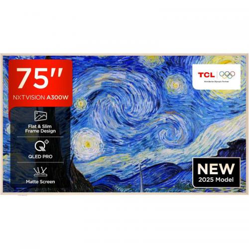 TCL NXTVISION A300W 75 Inch 3840 x | EXR8TCL75A300WUK | TV & AV