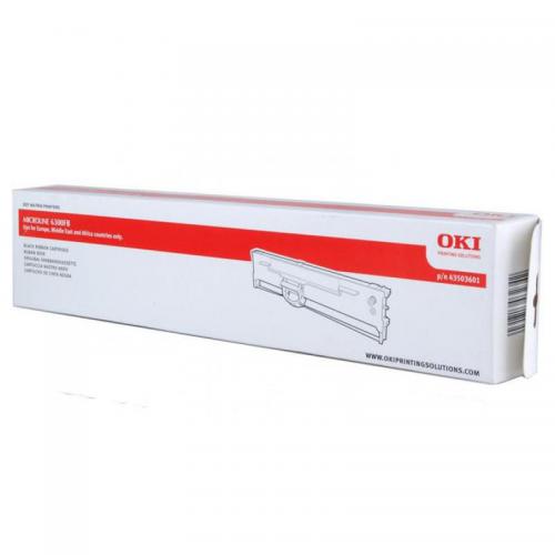 OKI Black Ribbon 4 Million | EXROK43503601 | Ink Cartridges