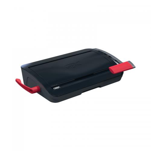 GBC CB12 Manual Comb Binding Machine BlackRed | GB64445 | Binding