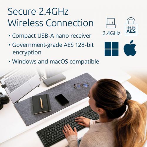 Kensington K75561UK KB150 EQ Wireless | GJQ35071J | Keyboards