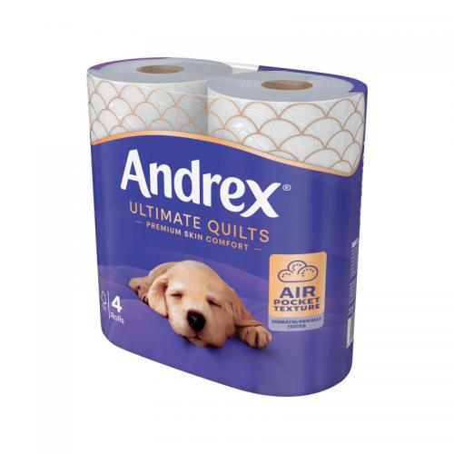 Andrex Ultimate Quilts Toilet | KC23841 | Toilet Paper and Tissues