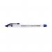 Q-Connect Delta Ballpoint Pen Medium Blue | KF00376 | Ballpoint Pens
