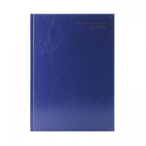 Academic Diary Week To View A5 Blue | KF3A5ABU24 | Academic Diaries