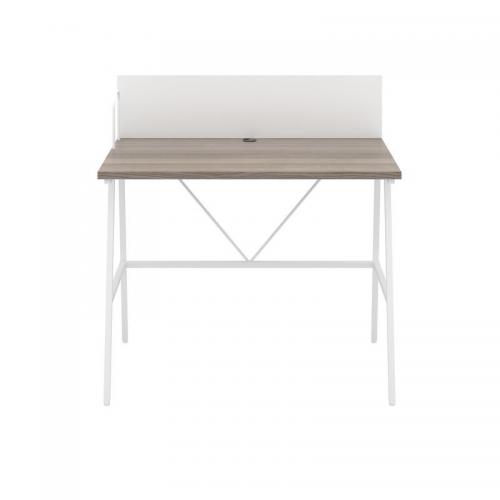 Jemini Soho Desk with Backboard | KF90775 | Home Office Desks