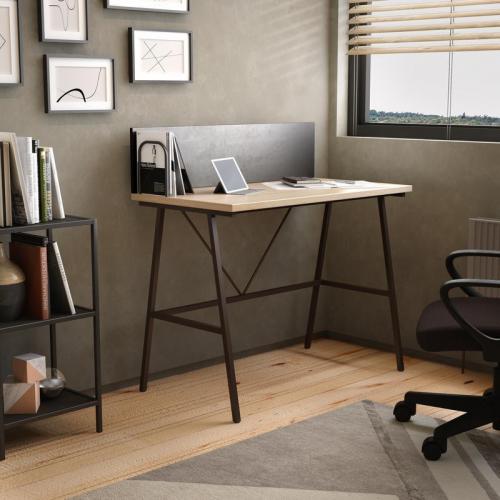SOHO Computer Desk W1000mm with Backboard | KF90852 | Computer Desks