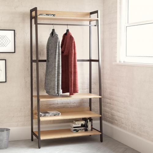 SOHO Coat Stand H1690mm with Rail 3 | KF90856 | SoHo Furniture