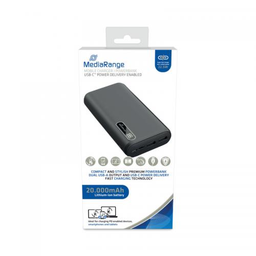 MediaRange Mobile Fast Charger Power | ME87249 | Mobile Power Banks