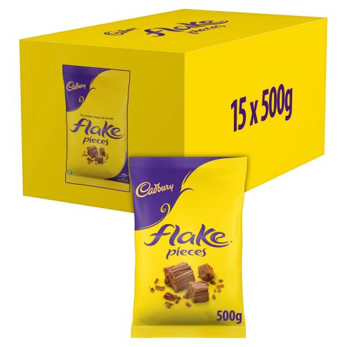 Cadbury Inclusions Dessert Toppings 500g FLAKE | NWT7153P | Chocolate