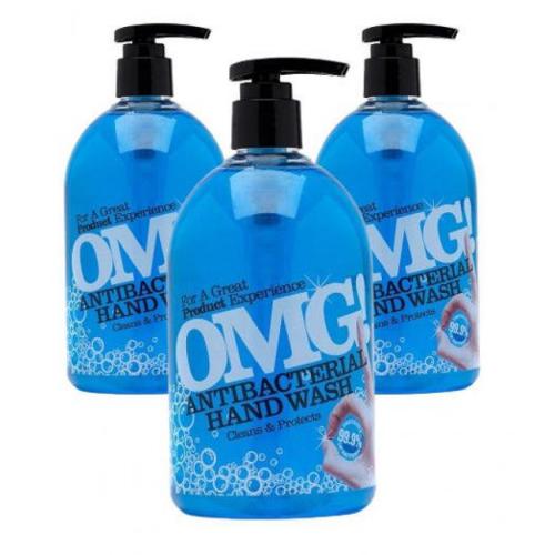OMG Antibacterial Hand Soap 500ml (Blue) - | NWT8119P | Hand Wash