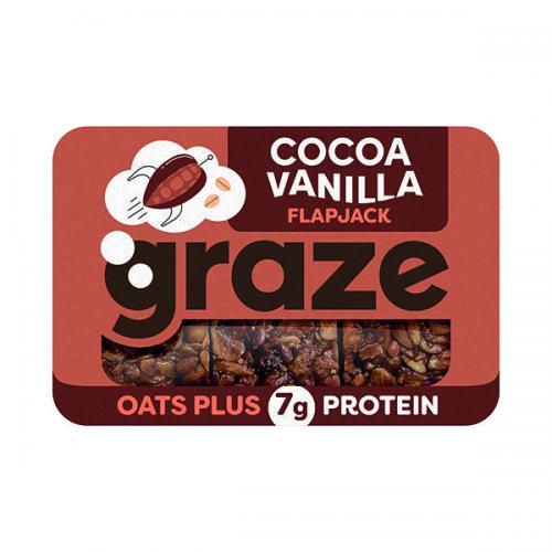 Graze Cocoa Flapjack Punnet Pack Of 9 C002643 PX70096 Snacks