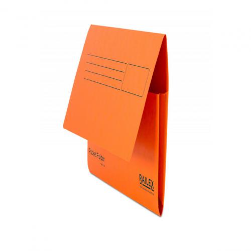 Railex Pocket Folder PF7 Foolscap | RLIX16304354 | Document Wallets