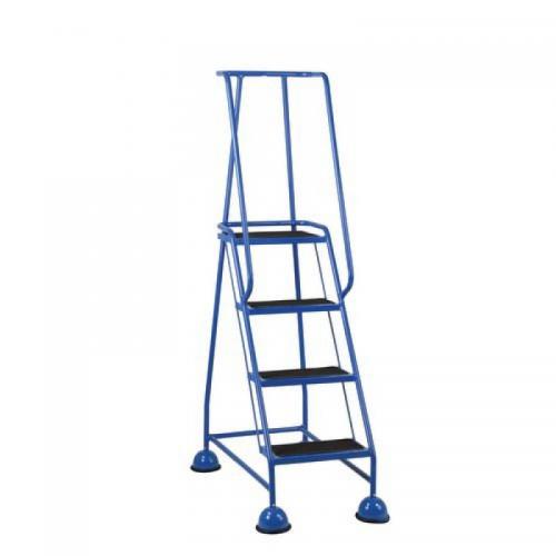 4 Tread Spring Loaded Step, Full Handrail, Anti-Slip | SLBY385114