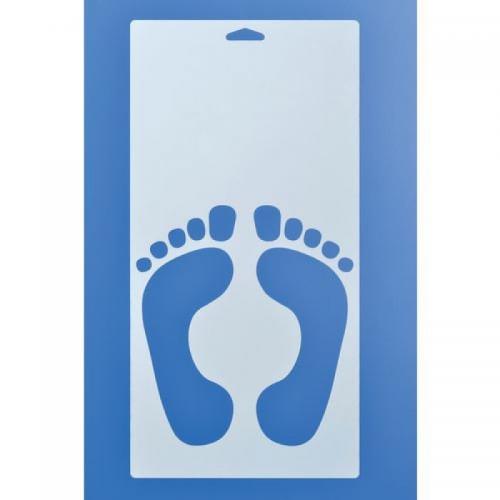 Feet Stencil (400 X 600 Mm) 419021 419021 | SLBY419021