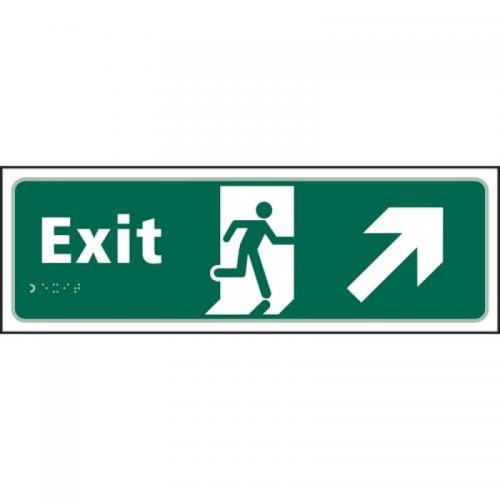 Exit Man Running Arrow UpRight - Taktyle (450 X | SLBY421445