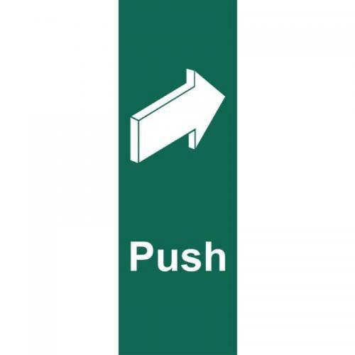 Push (Arrow Right) Sav (50mm X 150mm) 422059 422059 | SLBY422059