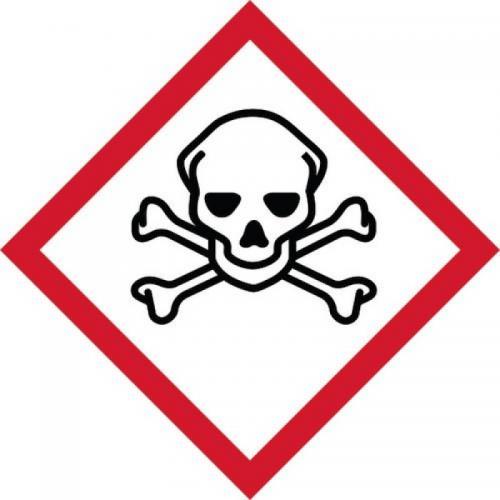 Ghs Skull & Cross Bones Symbol - Sav (50 X 50mm) | SLBY423653