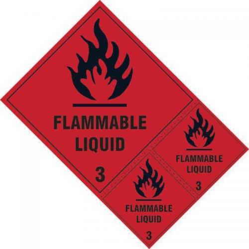 Flammable Liquid Class 3 Labels - Sav (200 X 300mm) | SLBY423722