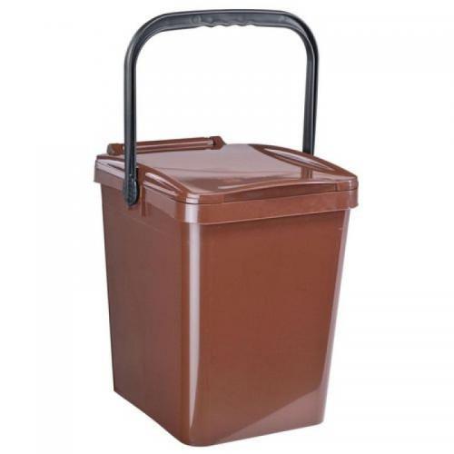 Kerbside 23L Food Waste Caddy - Brown 433306 433306 | SLBY433306