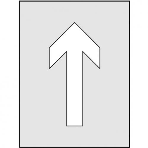 Arrow Symbol Stencil (400 x 600mm) 9539J | SPC9539J | Sign Stencils