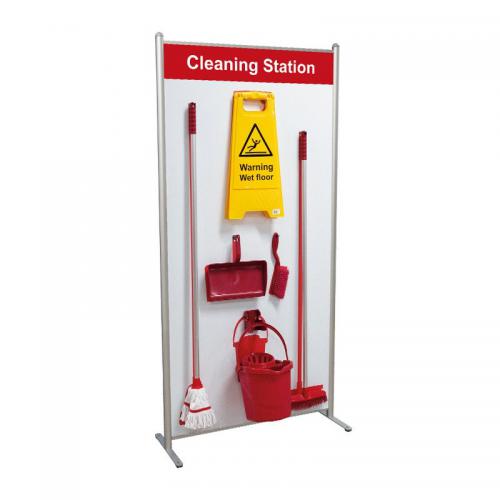 Shadowboard in | SPCSBFBD02RD | Cleaning Systems & Trolleys