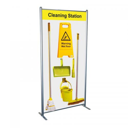 Shadowboard in | SPCSBFBD02YL | Cleaning Systems & Trolleys