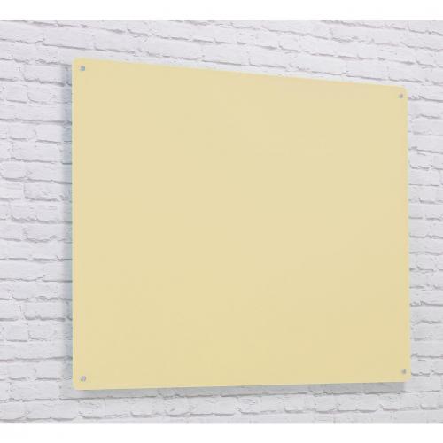 Wall Mounted Magnetic Glass Writing Board | SPRTGW6SC | Glass Boards