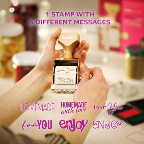 Trodat Homemade Stamp Set - | TRO205071 | Motivational Stamps