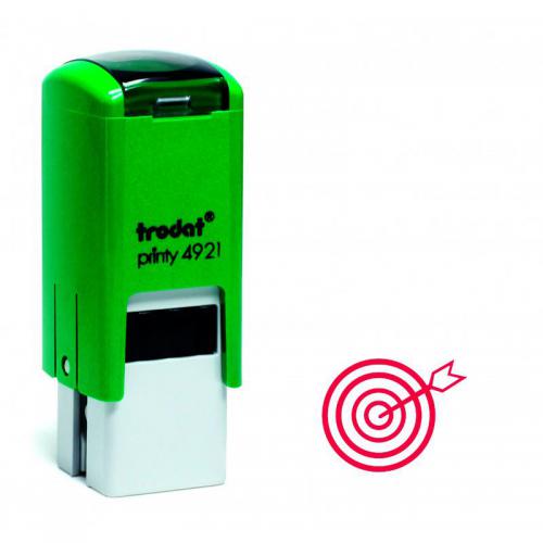 Trodat Teachers Stamp - Target - Red | TRO68582 | Motivational Stamps